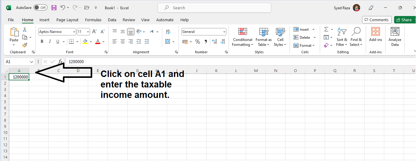 How To Calculate Income Tax In Excel With "IF" Formulas? - Salary ...